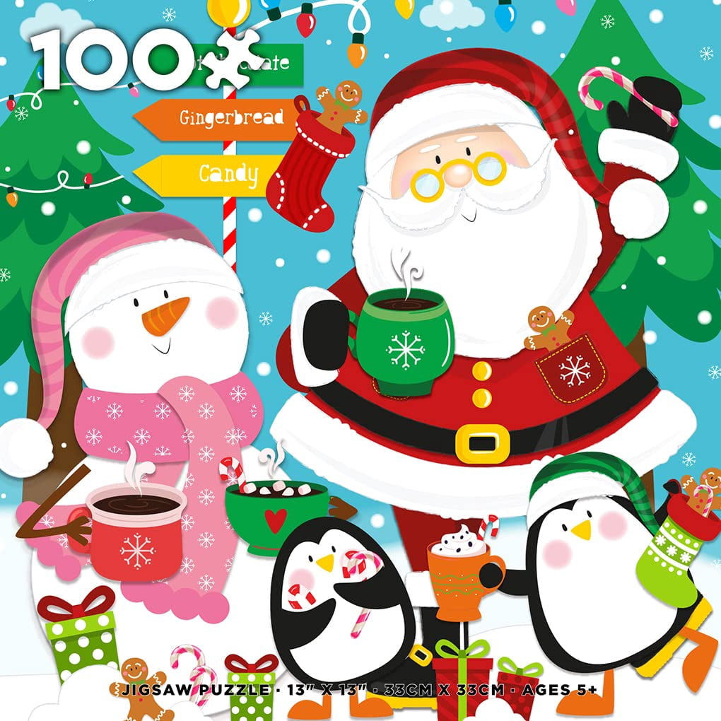 Ceaco - Holiday - Hot Cocoa for All - 100 Piece Interlocking Jigsaw ...