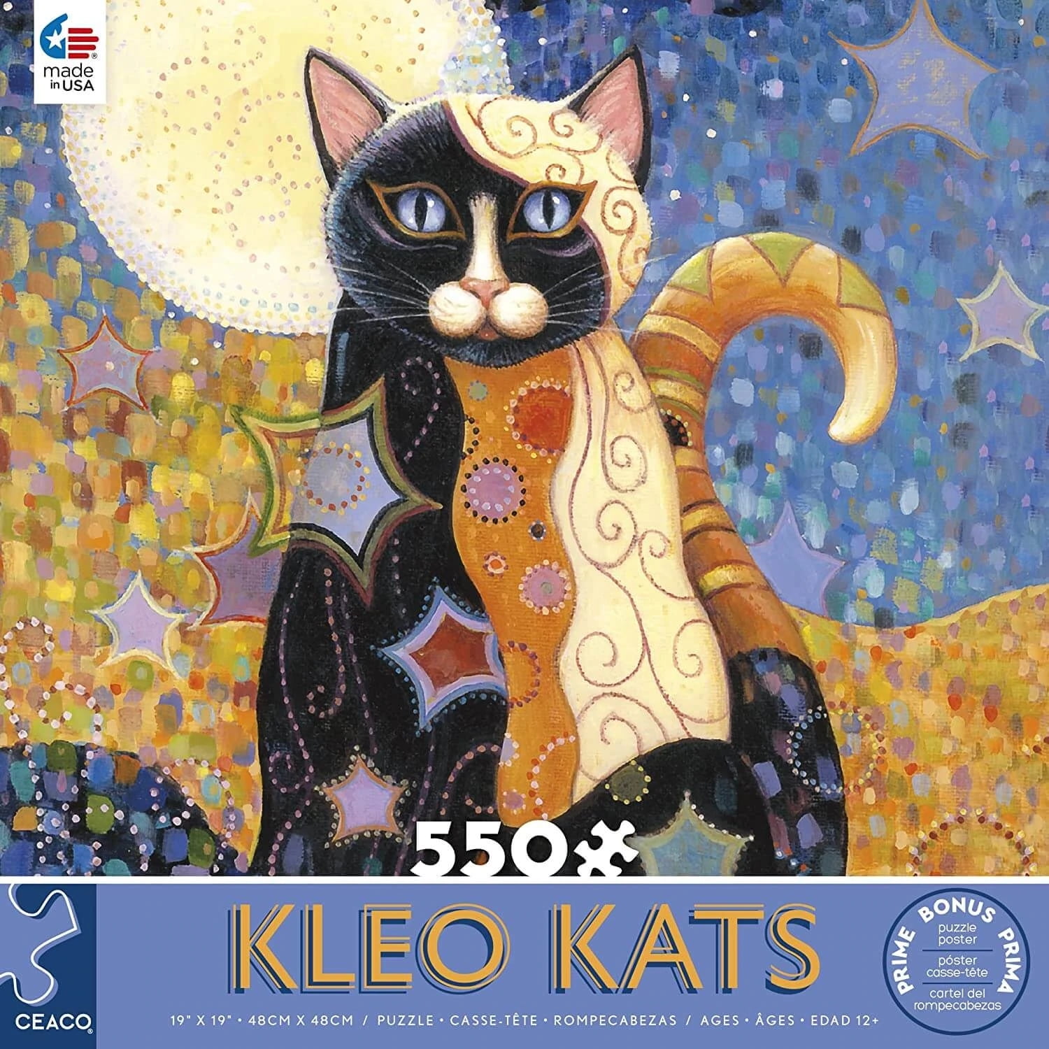 Ceaco - Kleo Kats - Luna - 550 Piece Jigsaw Puzzle - Walmart.com