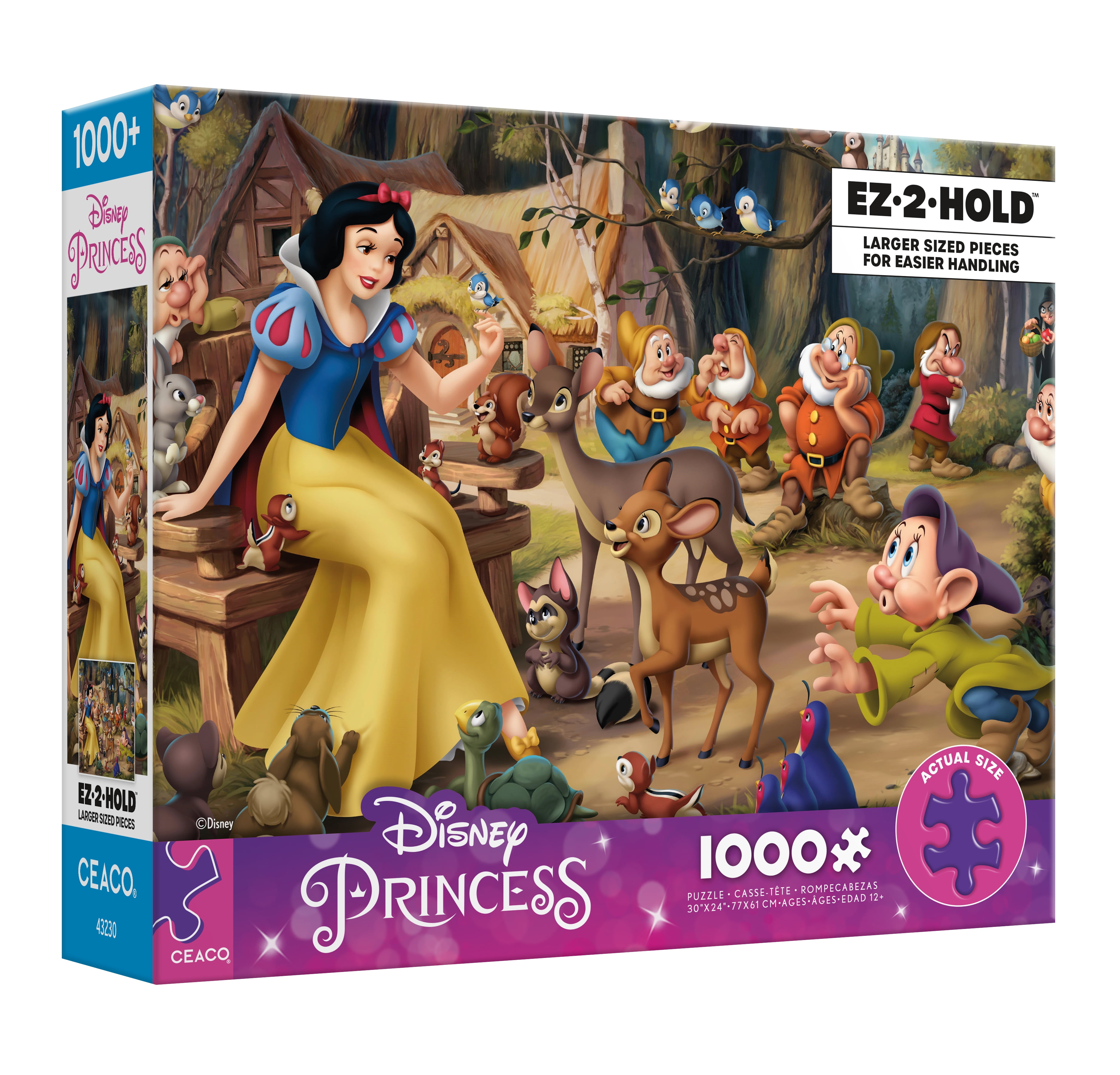 Ceaco - Oversized - Snow White's Delight - 1000 Piece Interlocking ...