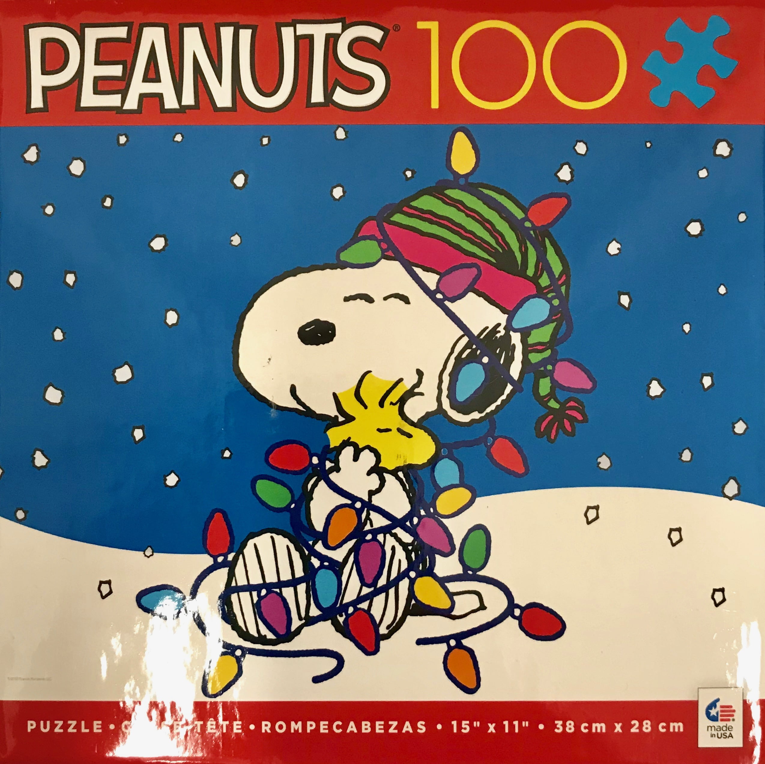 Ceaco Peanuts Holiday Snoopy Puzzle, 100 Piece - Walmart.com