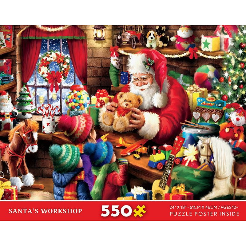 Ceaco Santa's Workshop 550 pc. Jigsaw Puzzle - Walmart.com