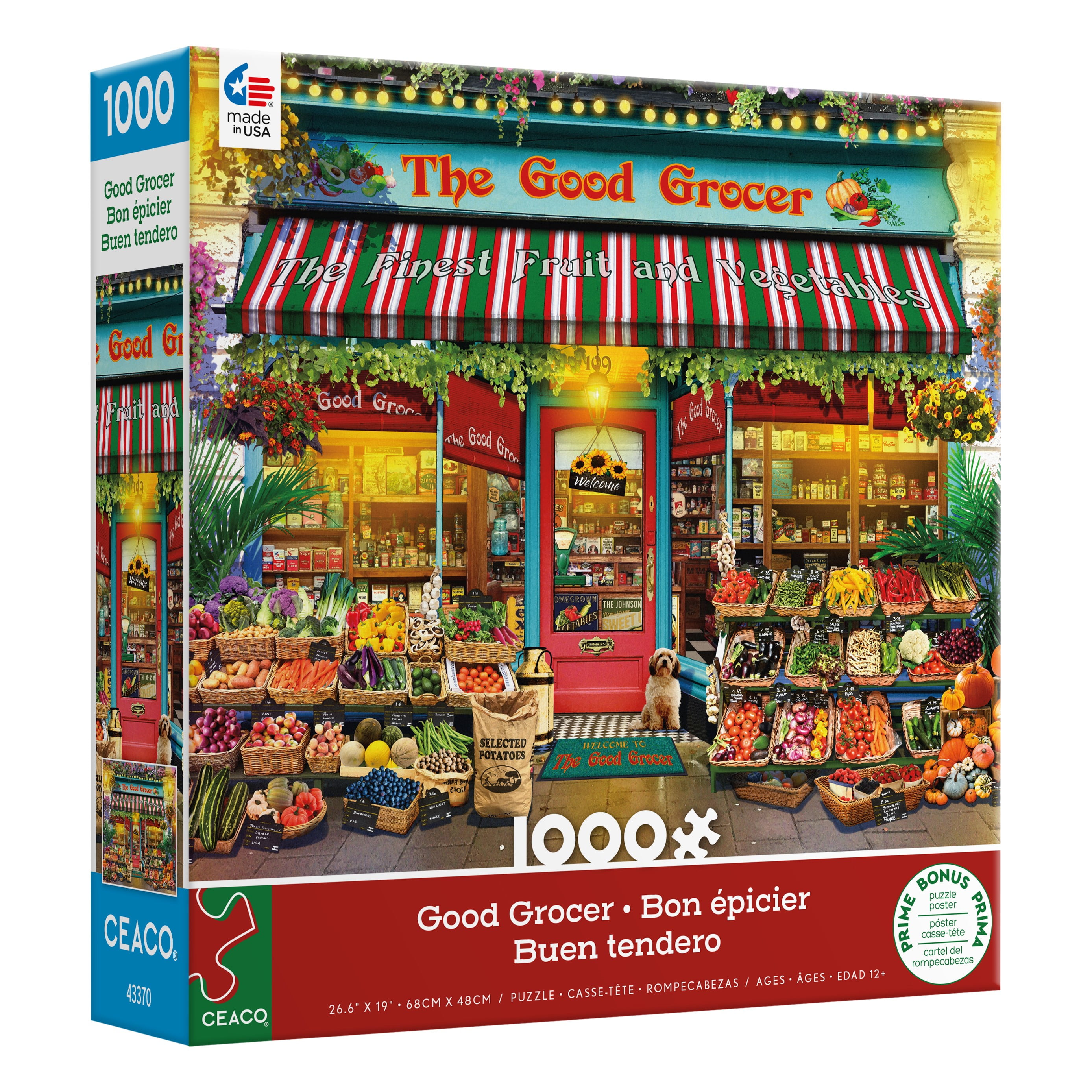 Ceaco - Shop Windows - Gary Walton - Good Grocer - 1000pc Piece ...