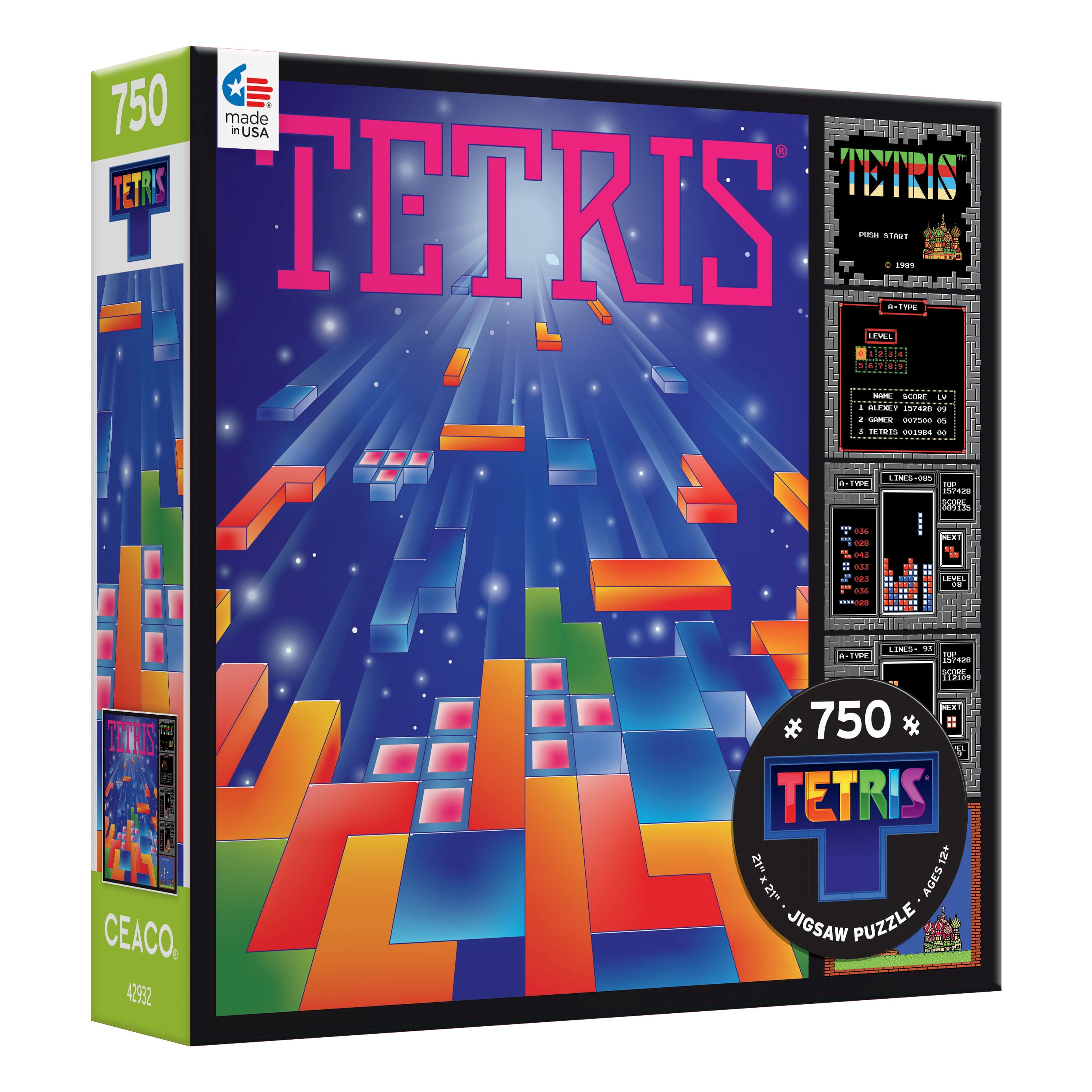 Ceaco - Tetris - Gaming Poster - 750 Piece Jigsaw Puzzle - Walmart.com