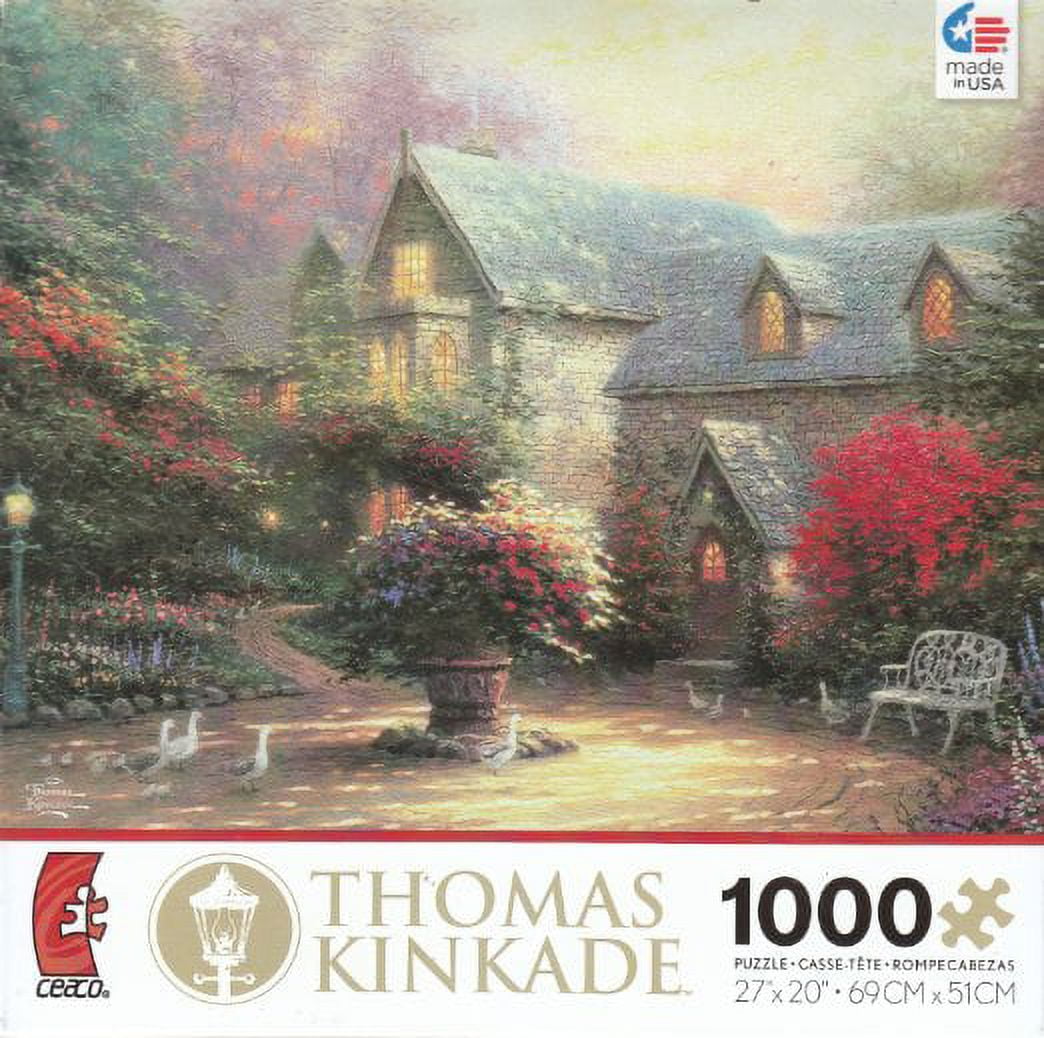 Ceaco Thomas Kinkade Puzzle, 1000 Piece - Walmart.com