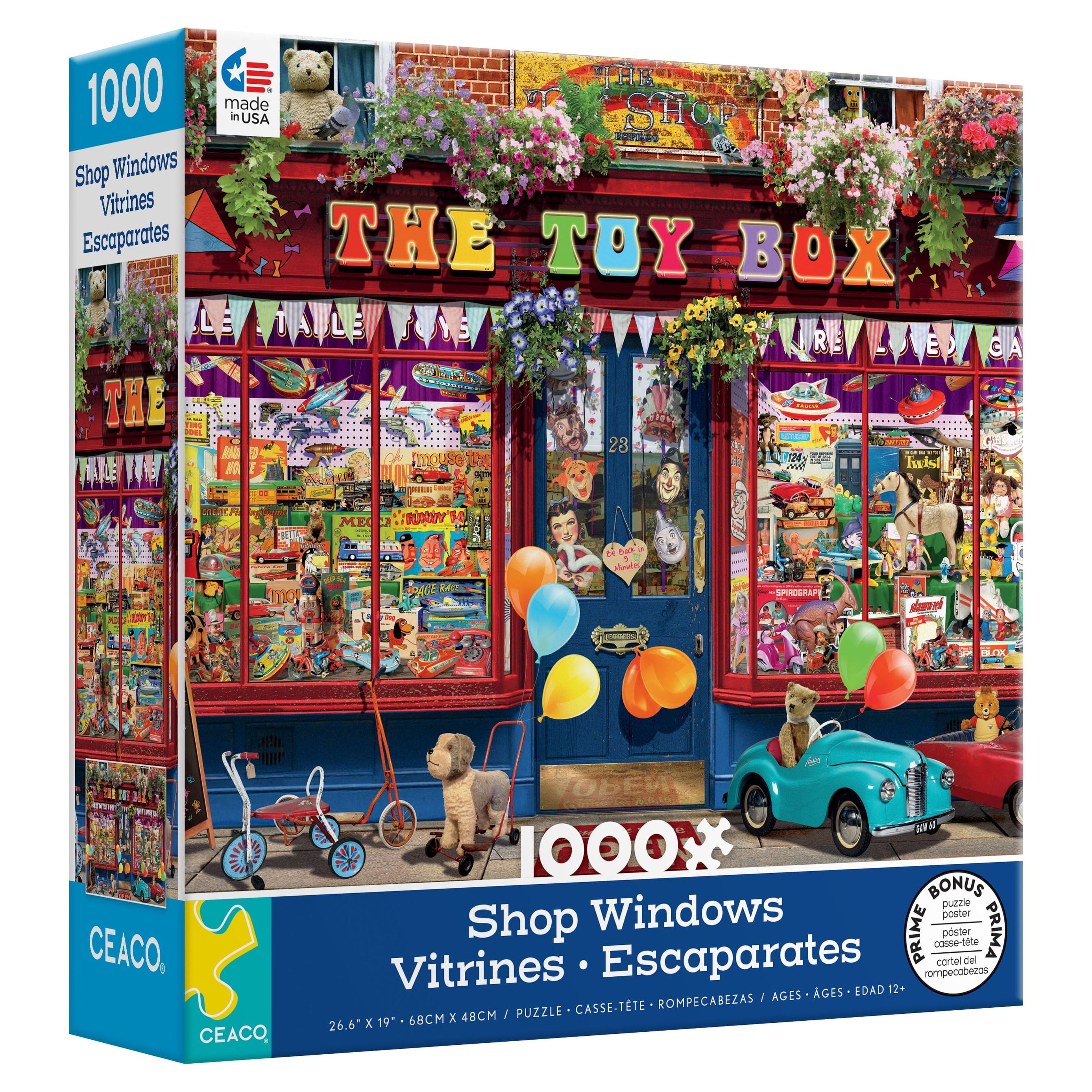 Ceaco - Wild Whimsy - Ocean Bright - 550 Piece Jigsaw Puzzle - Walmart.com