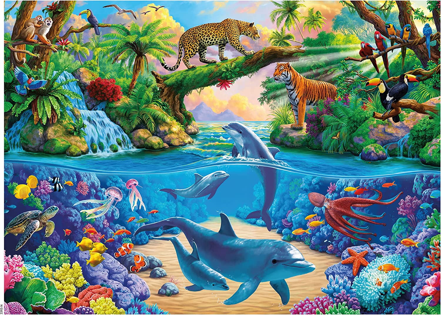 Ceaco Wild World of Nature 1000 Piece Jigsaw Puzzle - 26.6 x 19 Inches ...