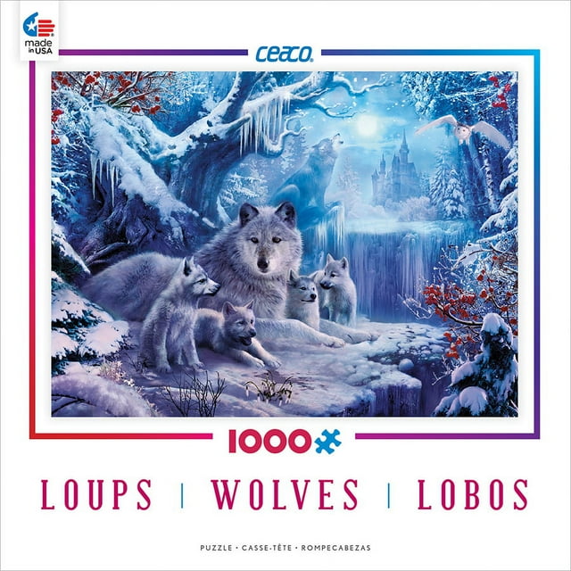 Ceaco Winter Wolves Puzzle, 1000 Piece - Walmart.com