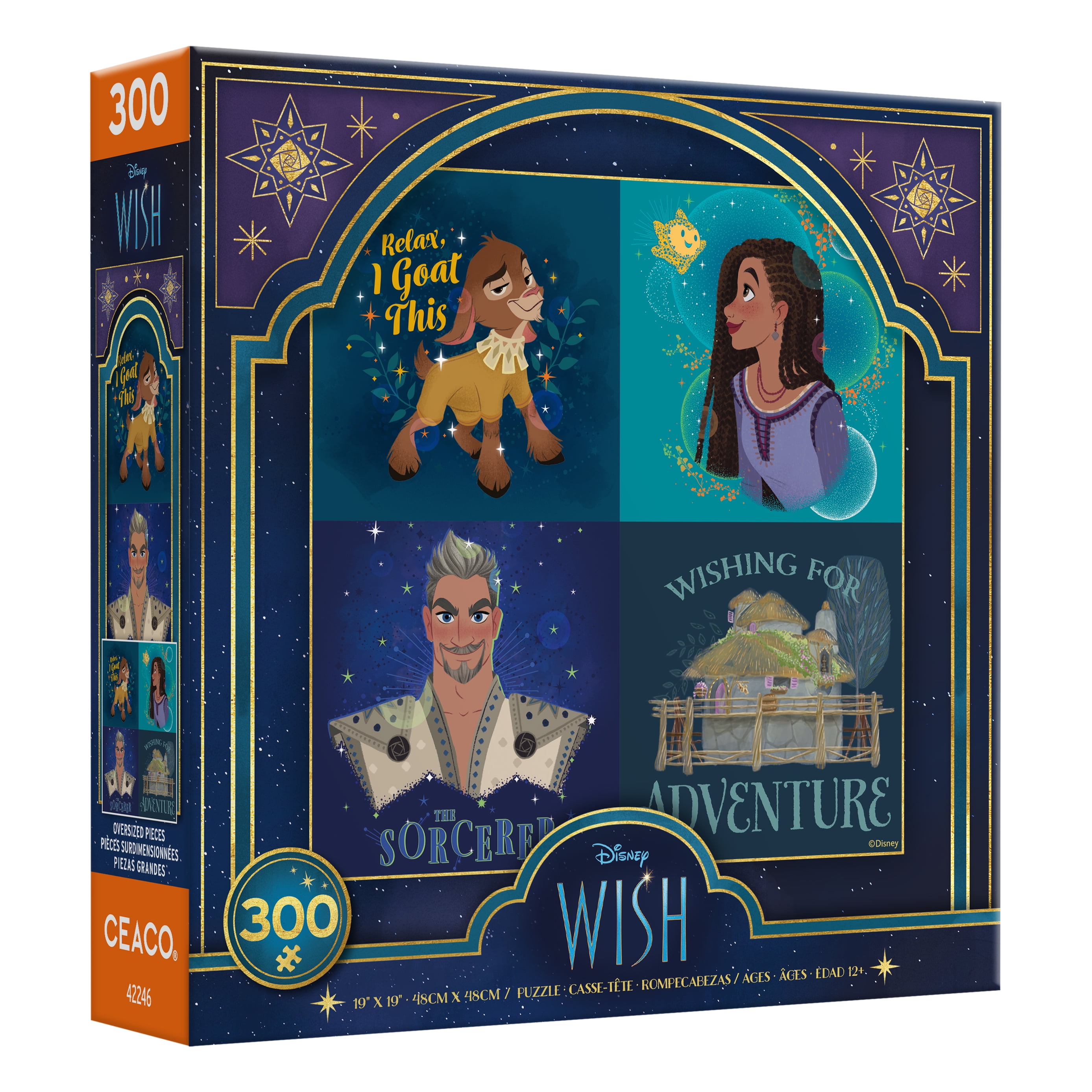 Ceaco Wish Collage 200 Piece Interlocking Jigsaw Puzzle - Walmart.com