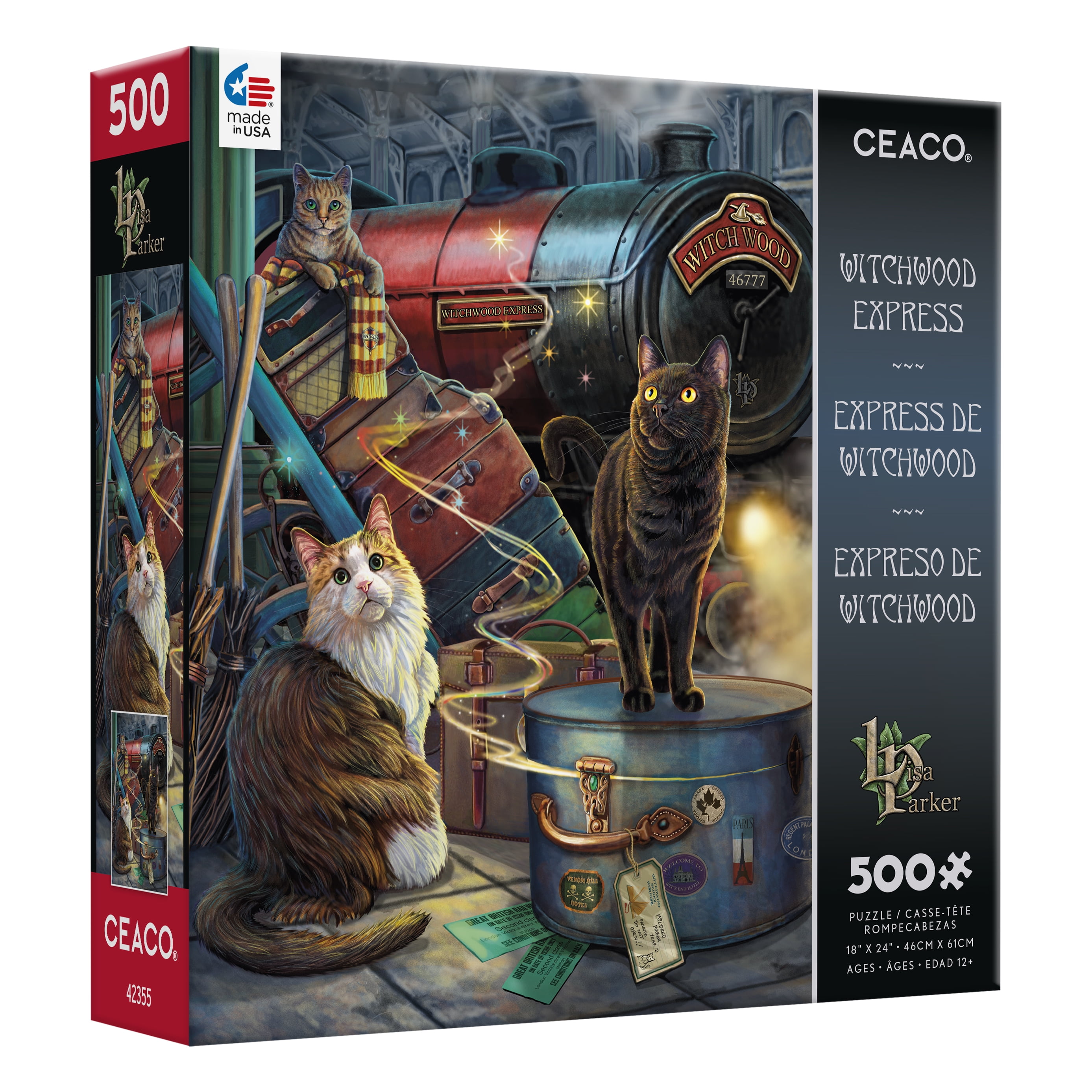 Ceaco Witchwood Express Andrew Farley 500 Piece Interlocking Jigsaw ...