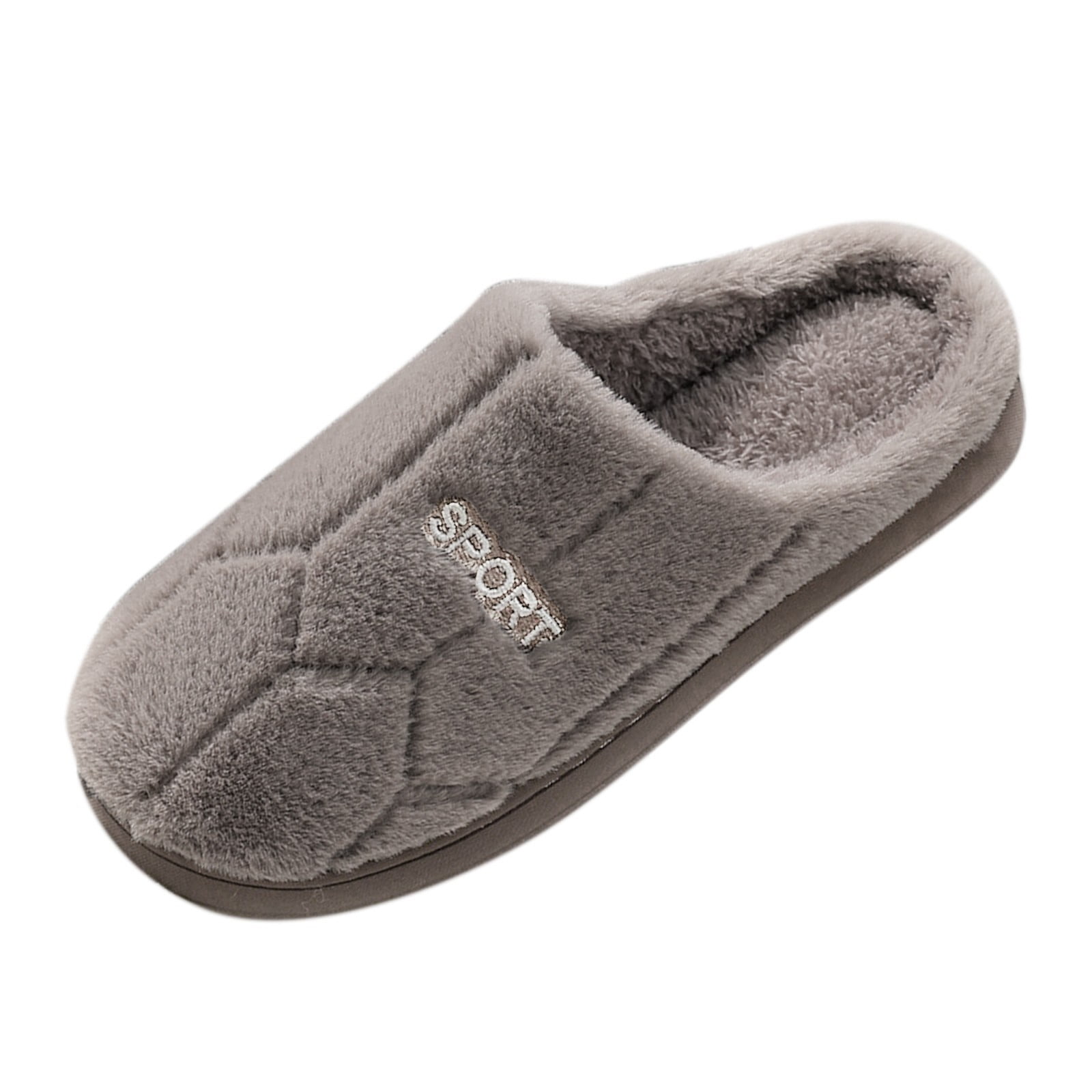 Ceangrtro Men Cute and Men's Robe and Slippers Set Keep Warm Shoes Men ...