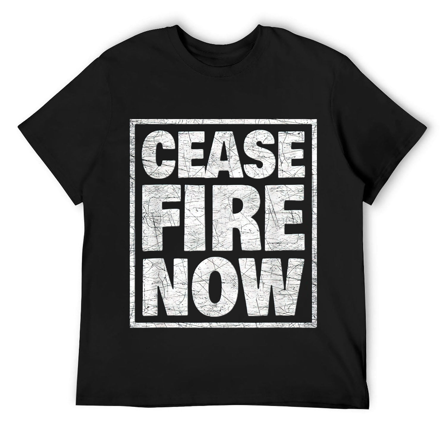 Cease Fire Now - A Call for Peace in Conflict Zones T-Shirt - Walmart.com