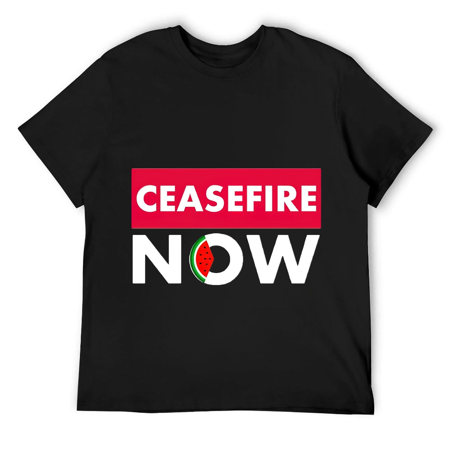 Ceasefire Now Cease Fire Now short Sleeve T-Shirt - Walmart.com