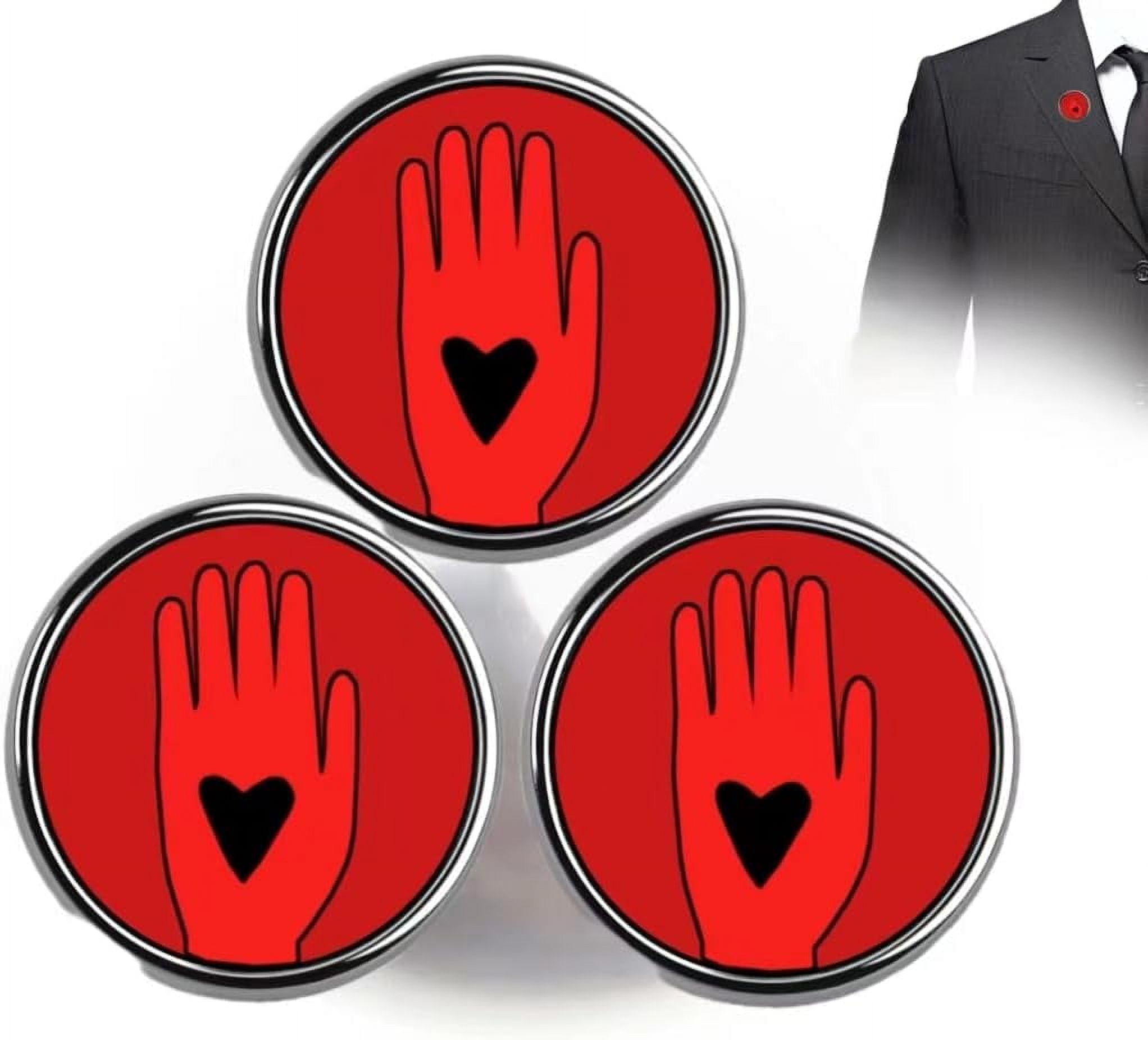 Ceasefire Pin, Pray For Peace Round Button Badge Pins Brooch, Unique ...