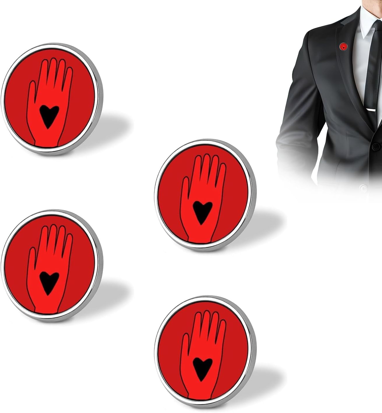 Ceasefire Pin, Pray For Peace Round Button Badge Pin Medal Pins Brooch ...