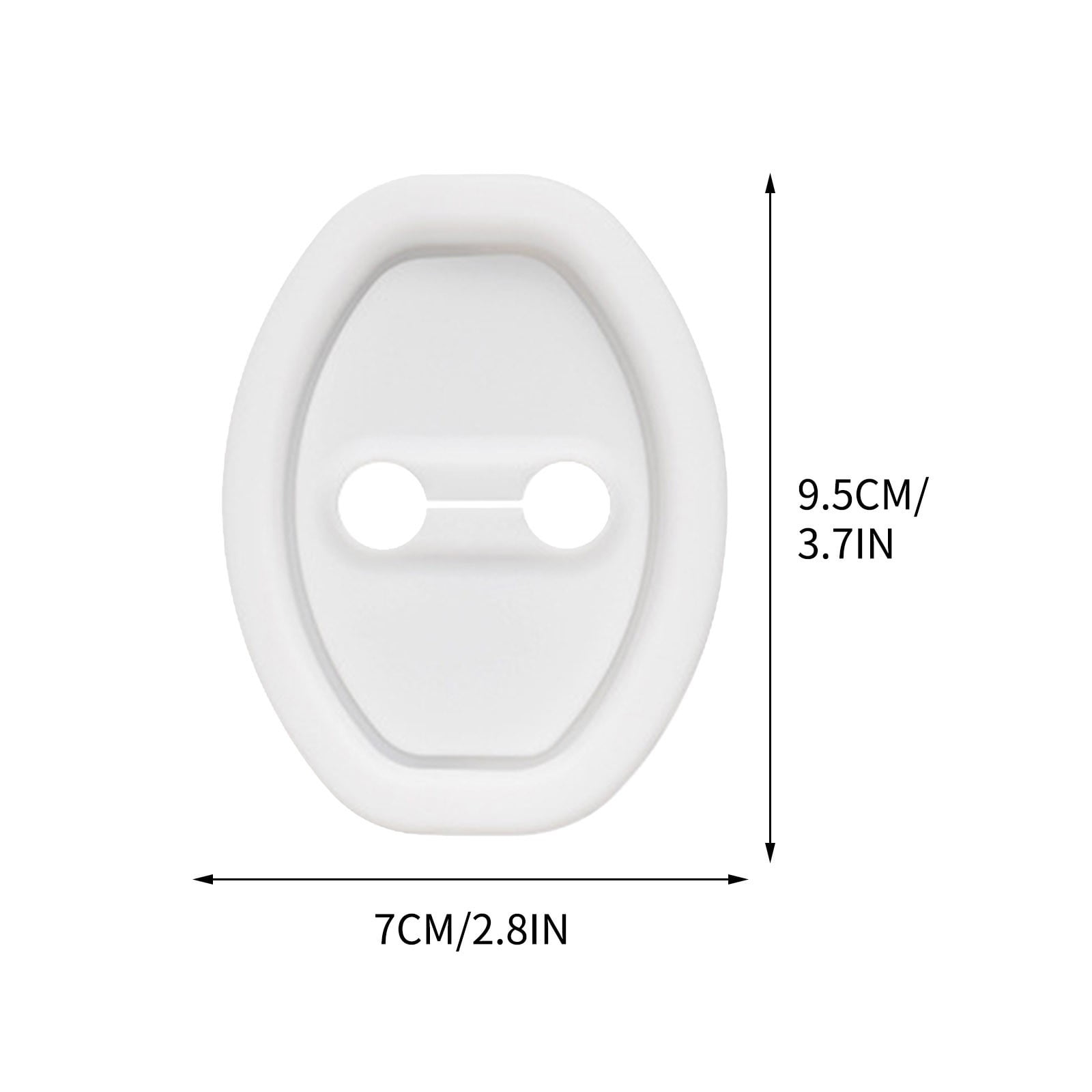 Cebalnir Car Silicone Door Latches Protective Cover - Car Door Lock ...