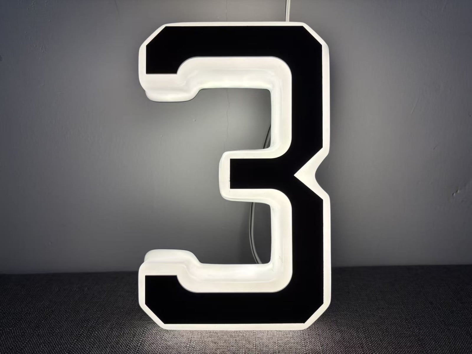 Cebalnir Light Up Waterproof LED Address Numbers Signs For Houses Large ...