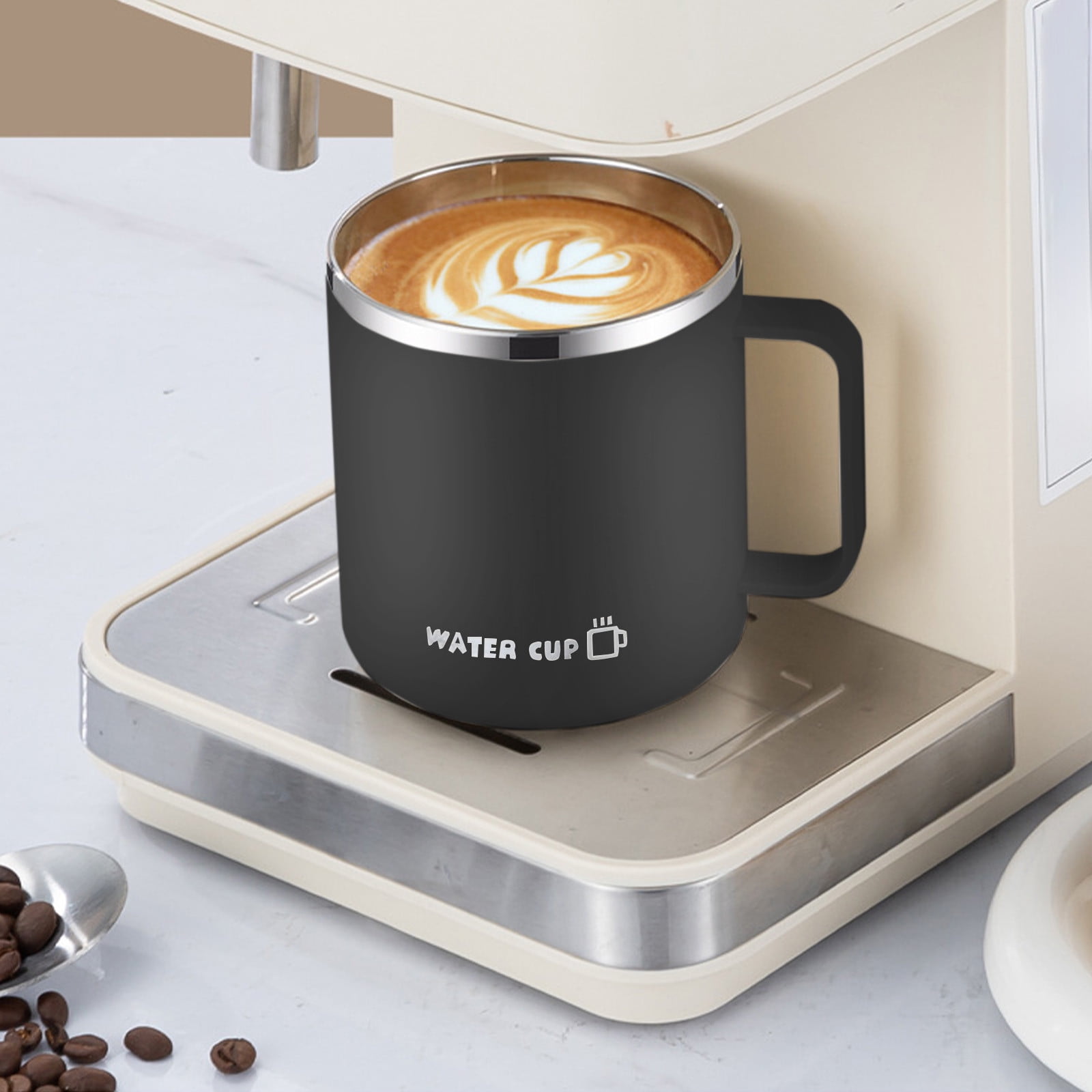 Cebalnir Stainless Steel Water Cup With Lid Double Layer Insulated ...