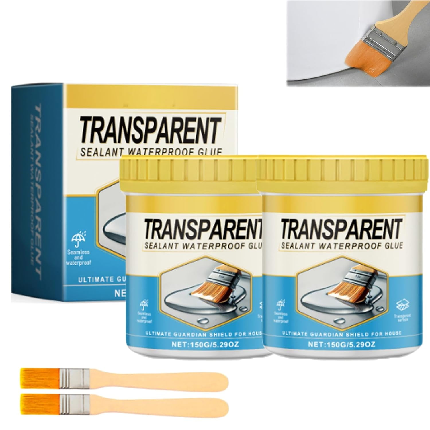 Cebone Waterproof Sealant, Invisible Waterproof Agent Transparent ...