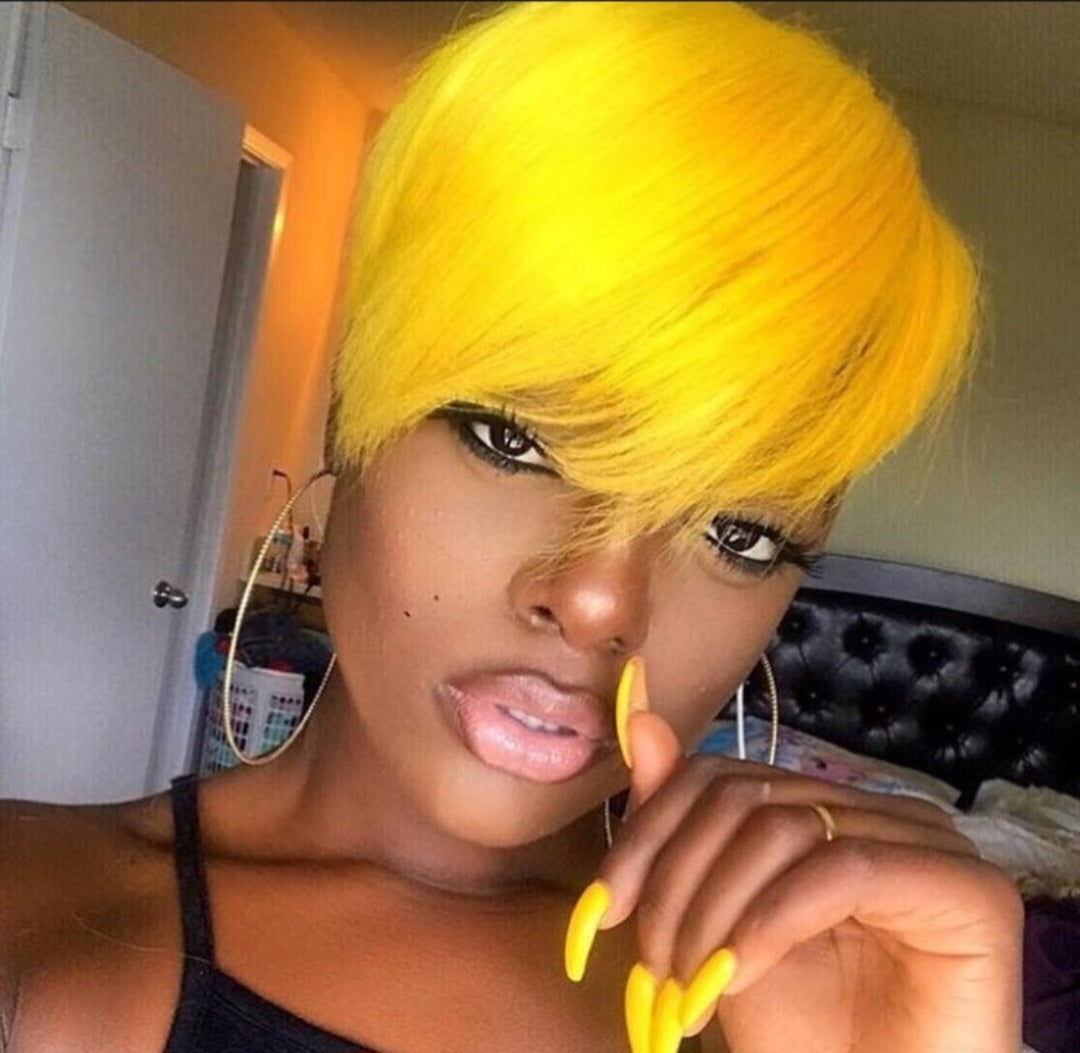 Cece Beauty Hairline 27 Piece Weave Human Hair Short Hair Extensions ...