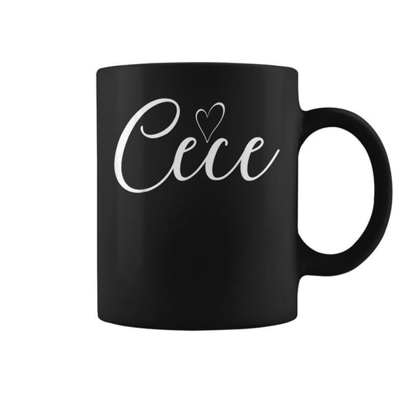 Cece Love Heart Fun Cece Grandma Mom Coffee Mugs - Walmart.com