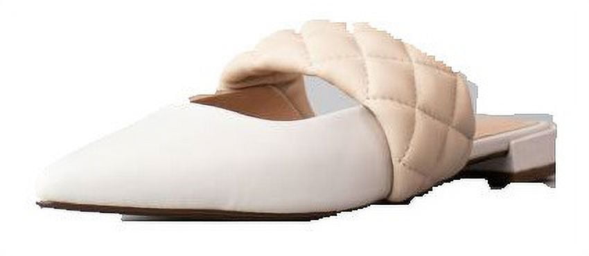 Cecelia New York COBBLER Pointed Toe Slide Sandals Flats Mules BUTTER ...