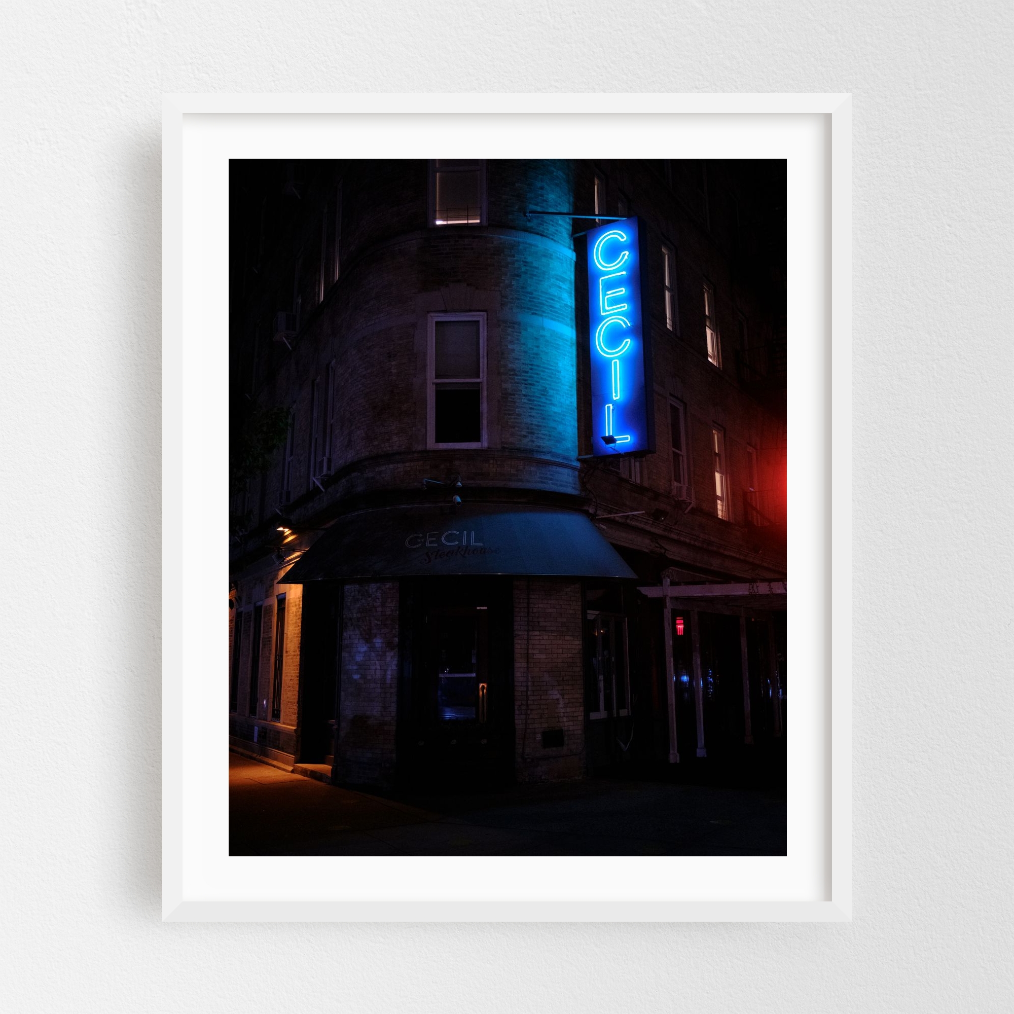 Cecil, Harlem - Manhattan New York Photography Neon Sign Nightlife City ...