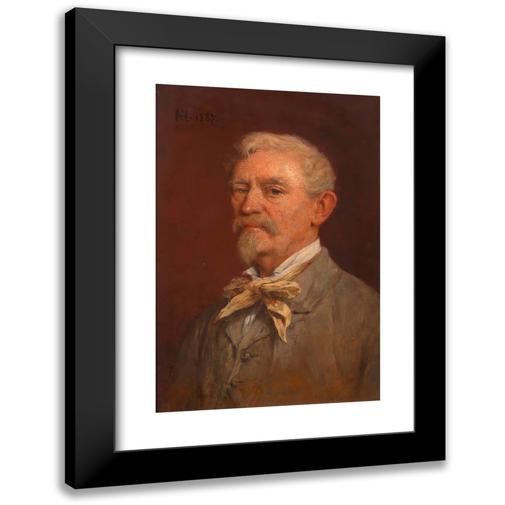 Cecil van Haanen 17x24 Black Modern Framed Museum Art Print Titled ...