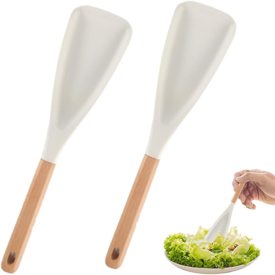 Cedar and Ash Multifunction Spoon - 3-in-1 Wooden Handle Spatula for ...