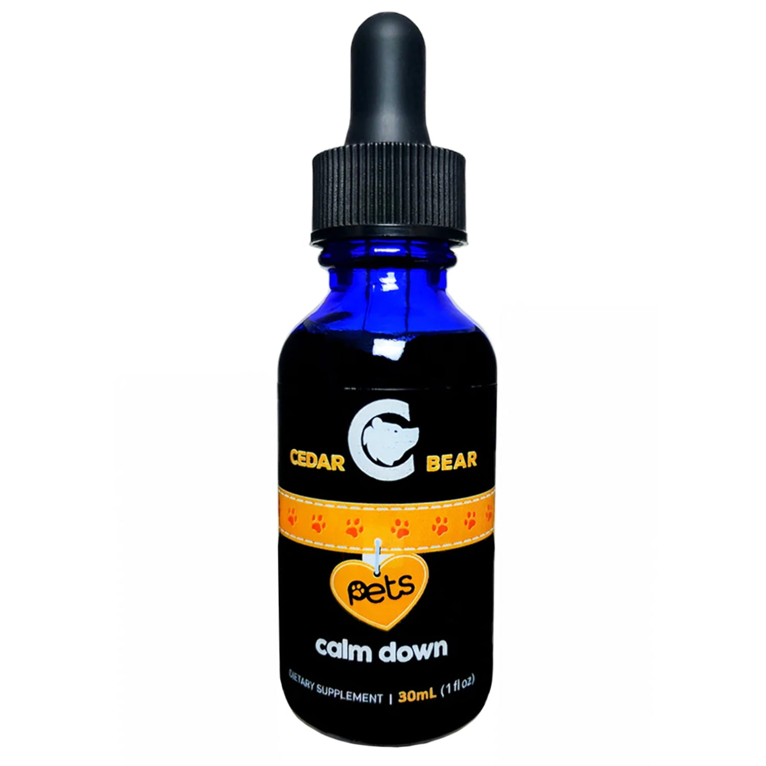 Cedar Bear Pet’s Calm Down - All-Natural Herbal Supplement for Stress ...