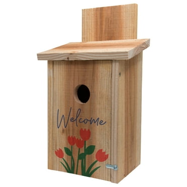 The American Barn Purple Marlin Bird House Box - Walmart.com