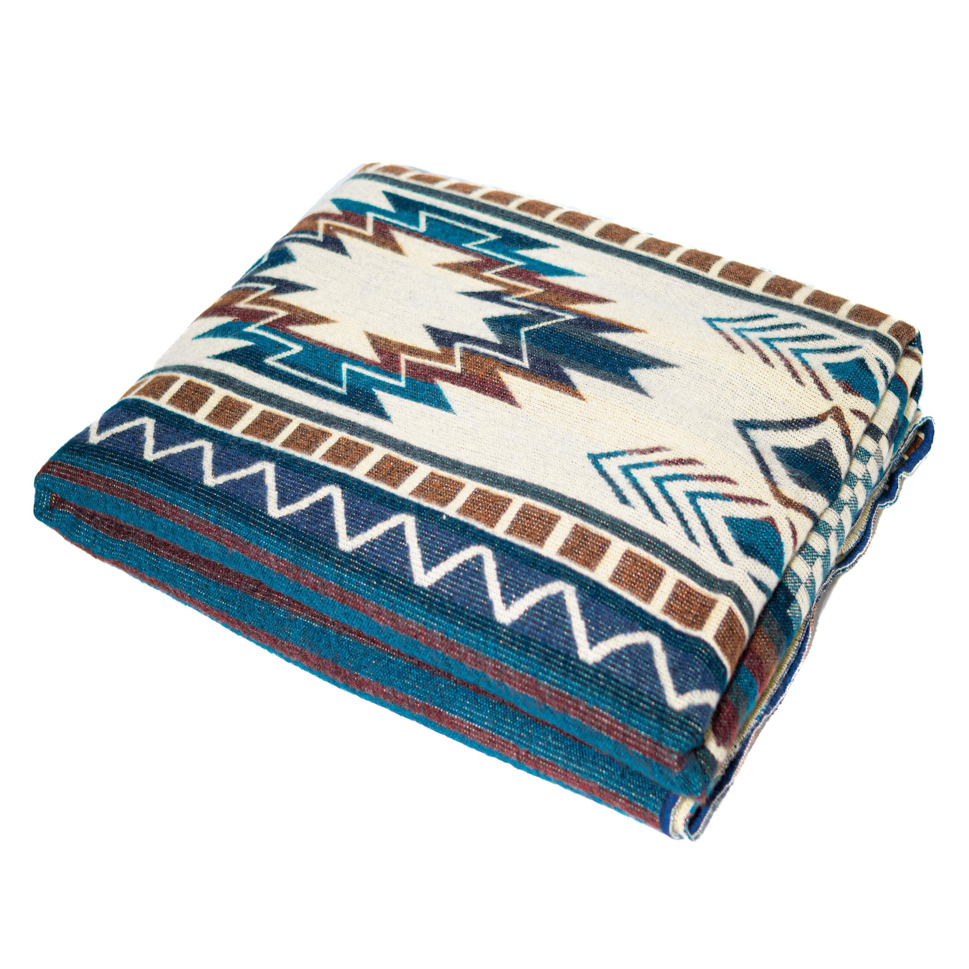 Cedar - Blue Native Blanket - Walmart.com