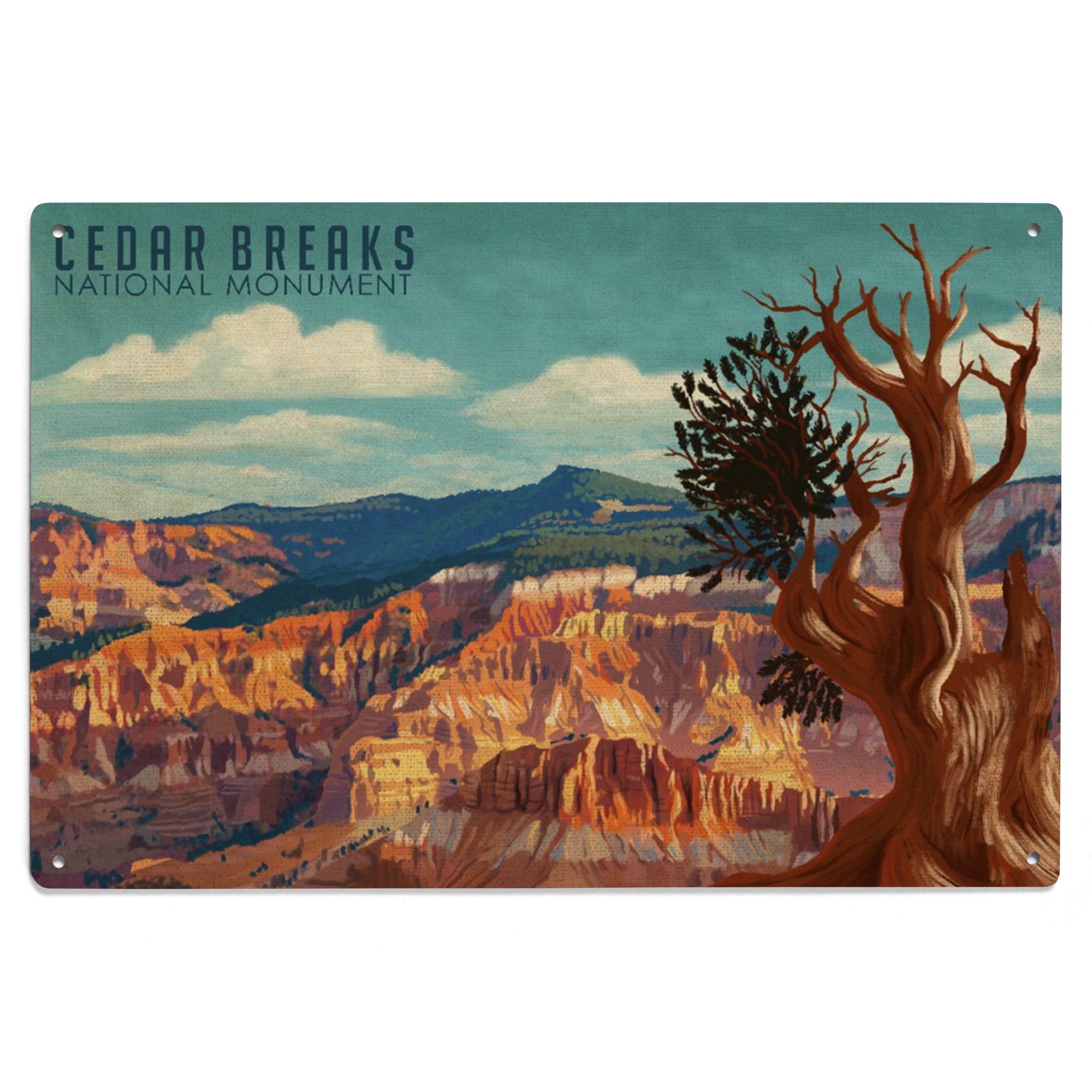 Cedar Breaks National Monument, Utah, Canyon View, Oil Painting Birch ...