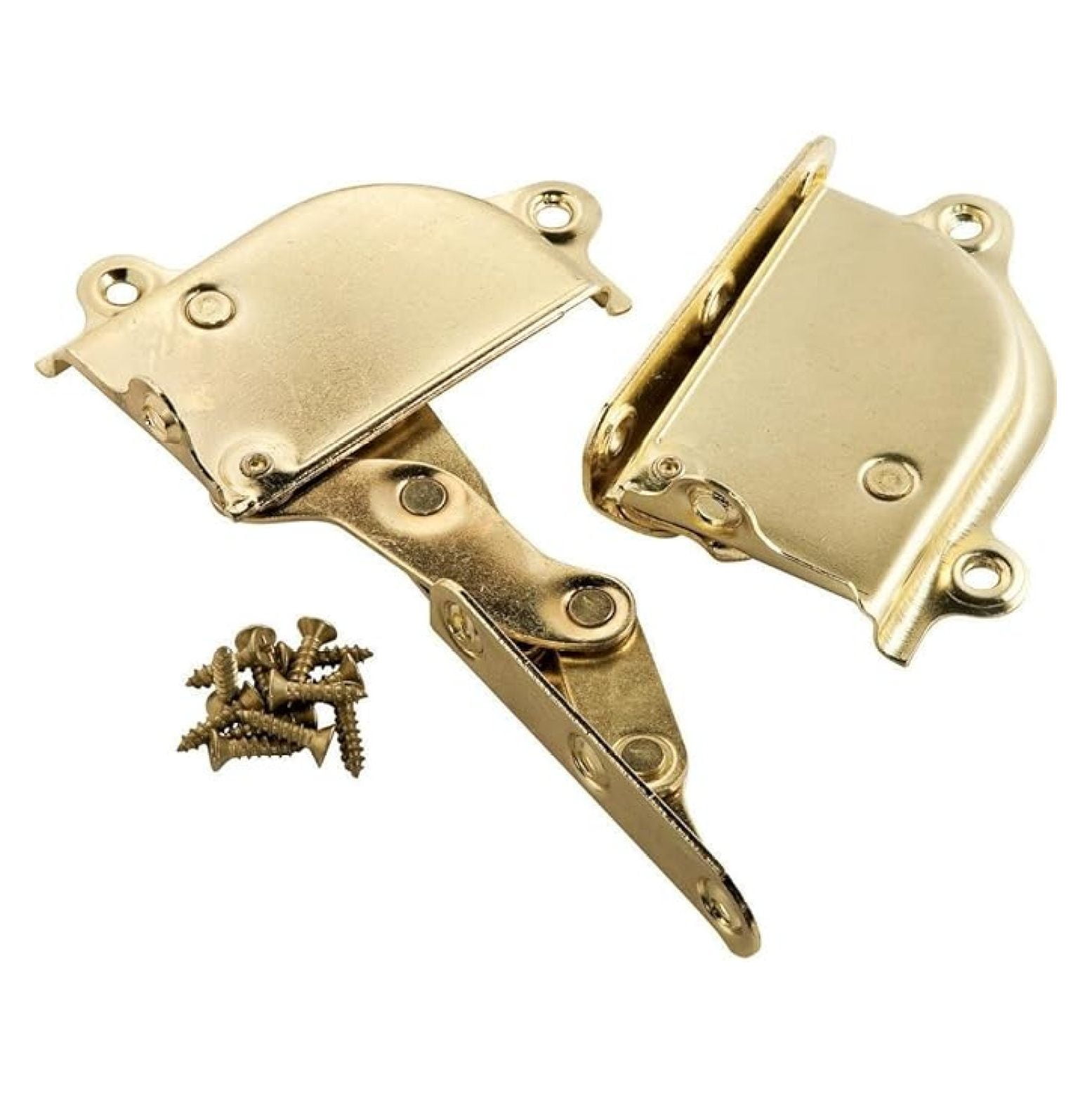 Cedar Chest Hinges - Brass Lid Support Pair - Antique Furniture ...