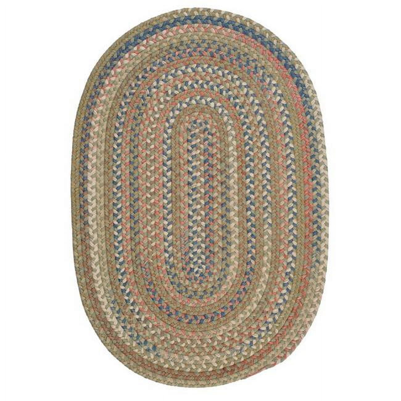 Cedar Cove 3'x5' Olive Braided Rug - Olive - 3 x 5 ft. - Walmart.com
