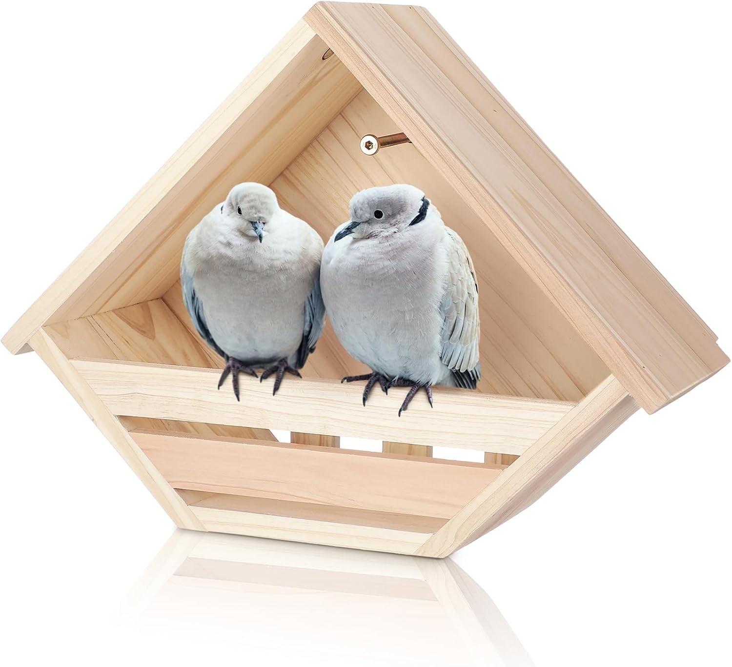 Cedar Dove Nesting Box Dove House Nest for Bird Pigeon Outside Doves ...
