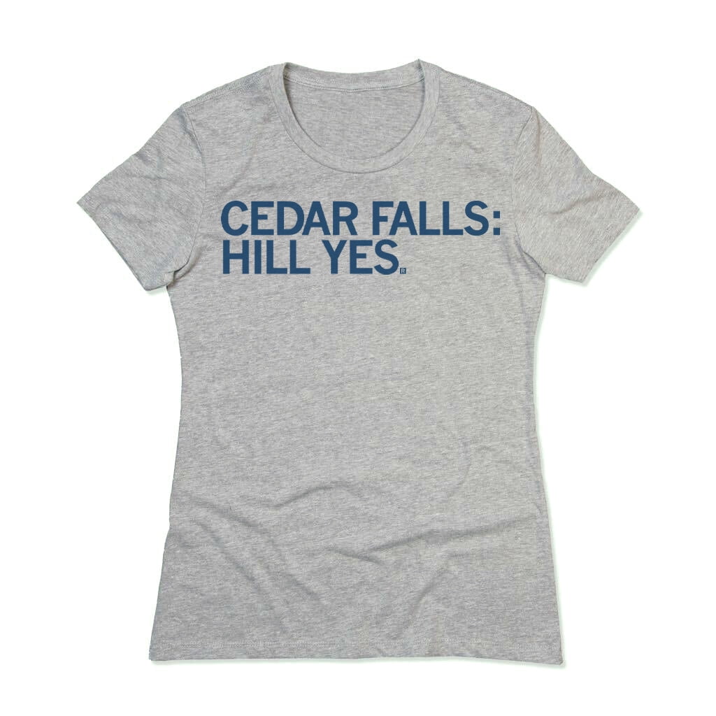 Cedar Falls Hill Yes Graphic Tee TShirt Gift - Walmart.com