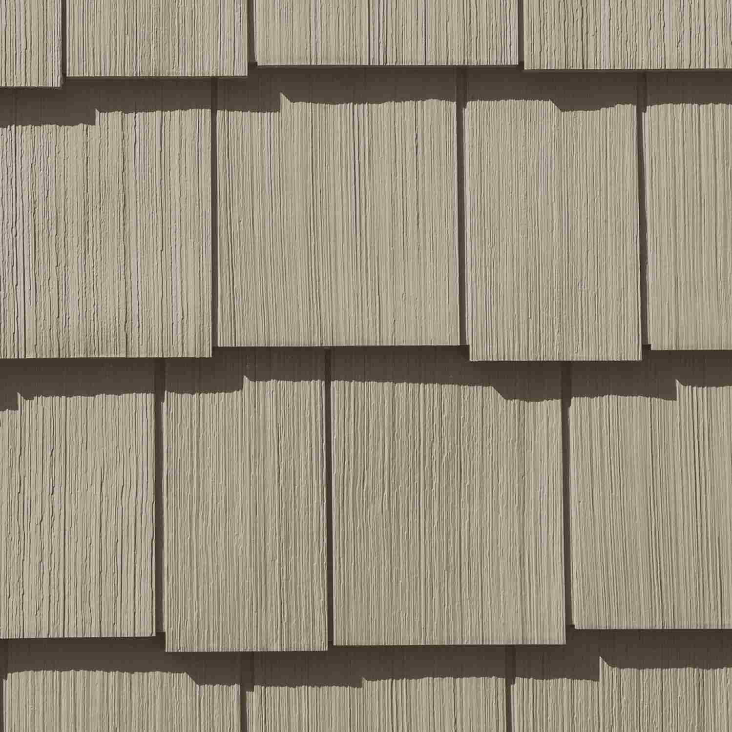 Cedar Impressions Double 7in. Staggered Vinyl Shake Shingle Siding ...