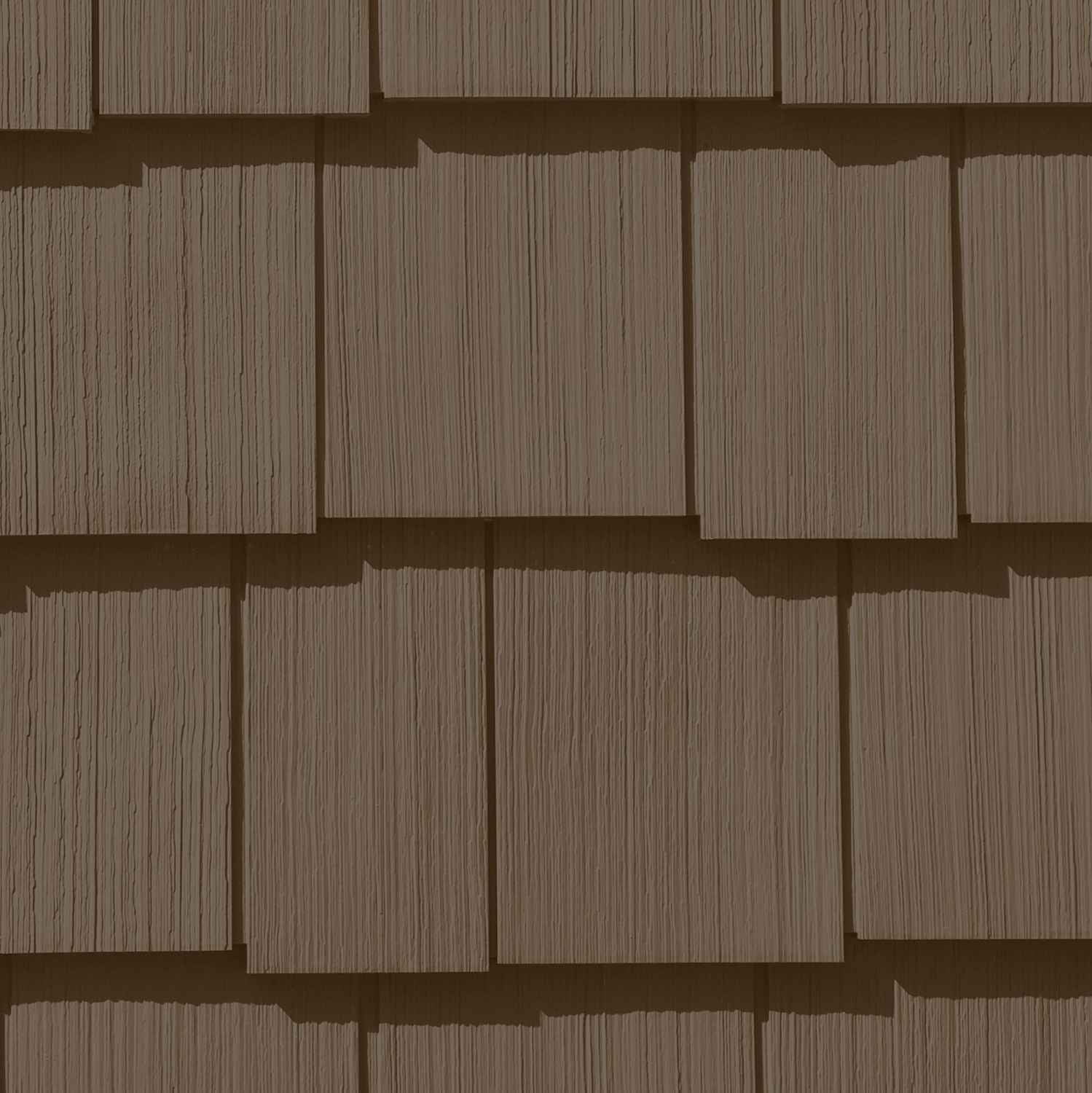 Cedar Impressions Double 7in. Staggered Vinyl Shake Shingle Siding ...