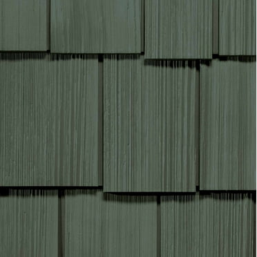 The Foundry 7"W x 60 3/4"L Exposure, Vinyl Split Shakes (34 Panels/Ctn ...
