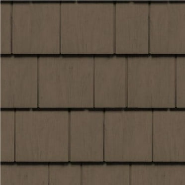 Cedar Impressions Double 7in. Vinyl Shake Staggered Perfection Shingle ...