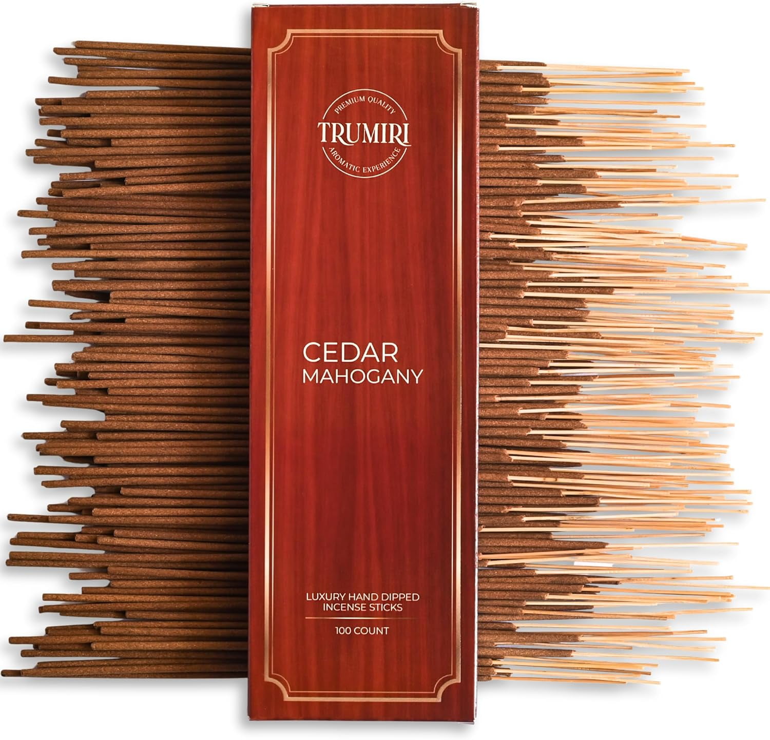 Cedar Mahogany Incense Sticks - Pack of 100 Inscents-Sticks - Inciensos ...