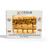 Cedar Pastries Baklava Assortment, 19 Pieces, Flaky Filo, Kosher and ...