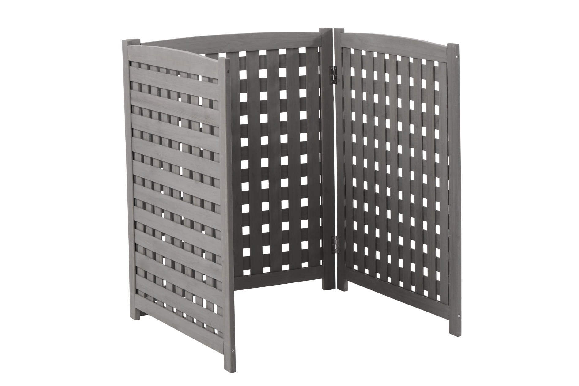 Cedar Privacy Fence Screen, 3 Panels Air Conditioner Fence Screen, 32 ...