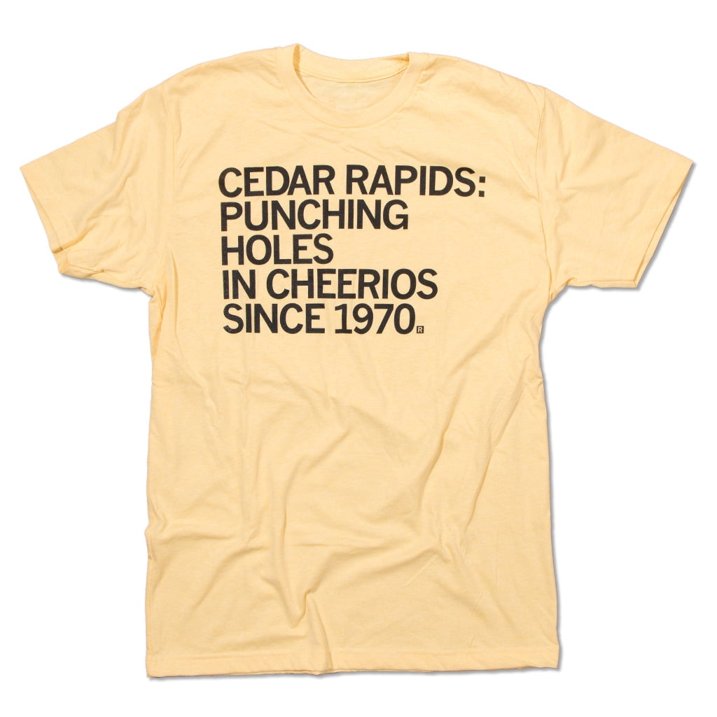 Cedar Rapids Cheerios Graphic Tee TShirt Gift - Walmart.com