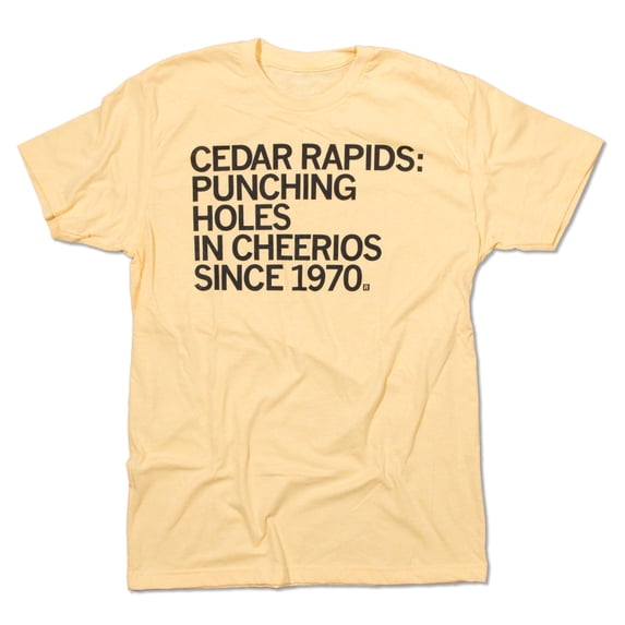 Cedar Rapids Cheerios TShirt Trending Tee Best Gift Shirts - Walmart.com