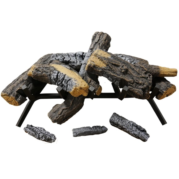Faux Fireplace Logs