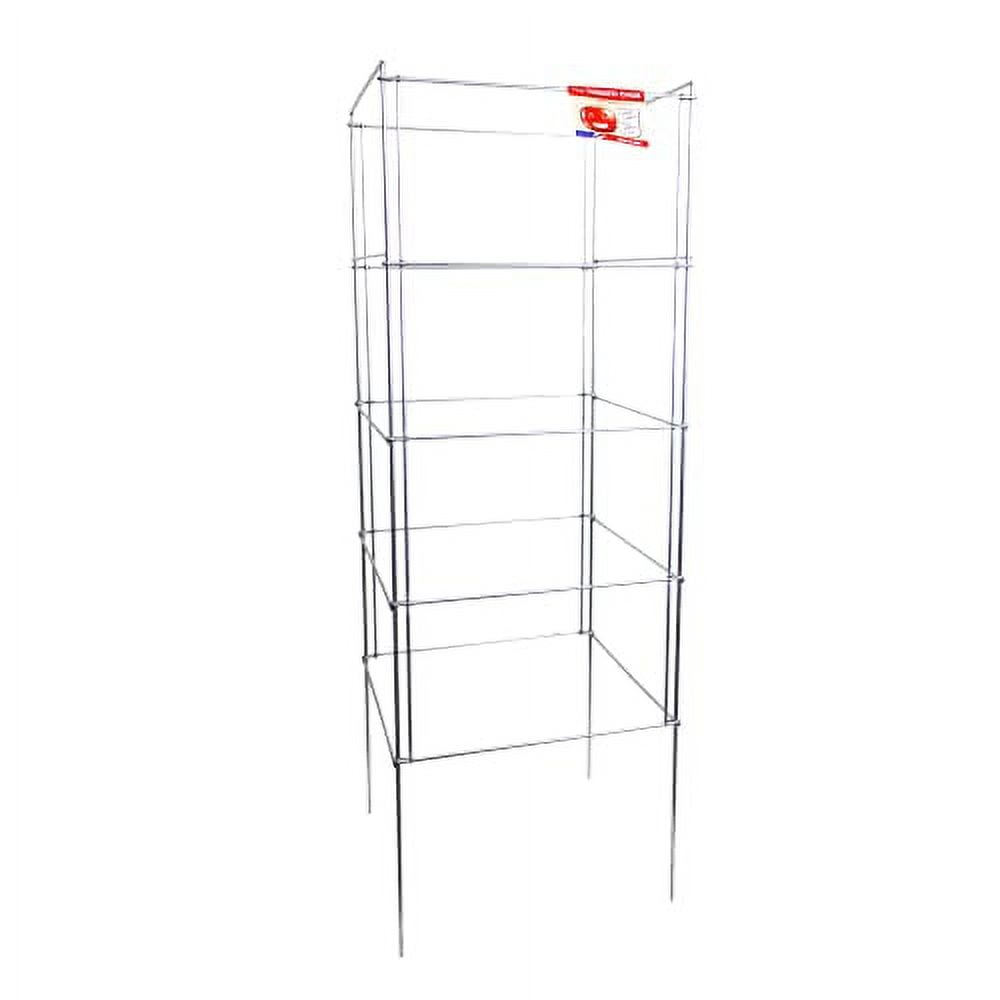 Cedar Ridge Square Foldable Tomato Cages - Heavy Duty Plant Support for ...