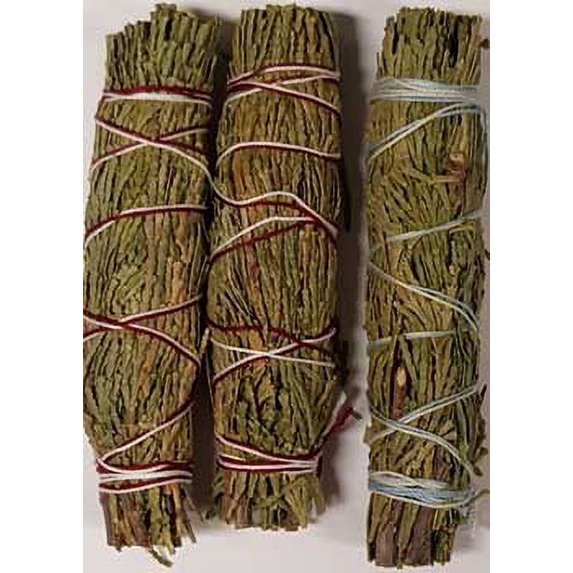 Cedar Smudge Sticks Bundled to Burn Easily, 3-Pack, 4 Inch - Walmart.com