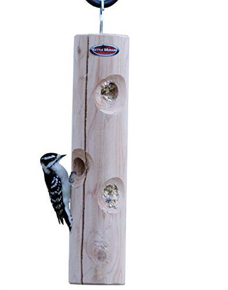 Cedar Suet Plug Log Feeder - Walmart.com