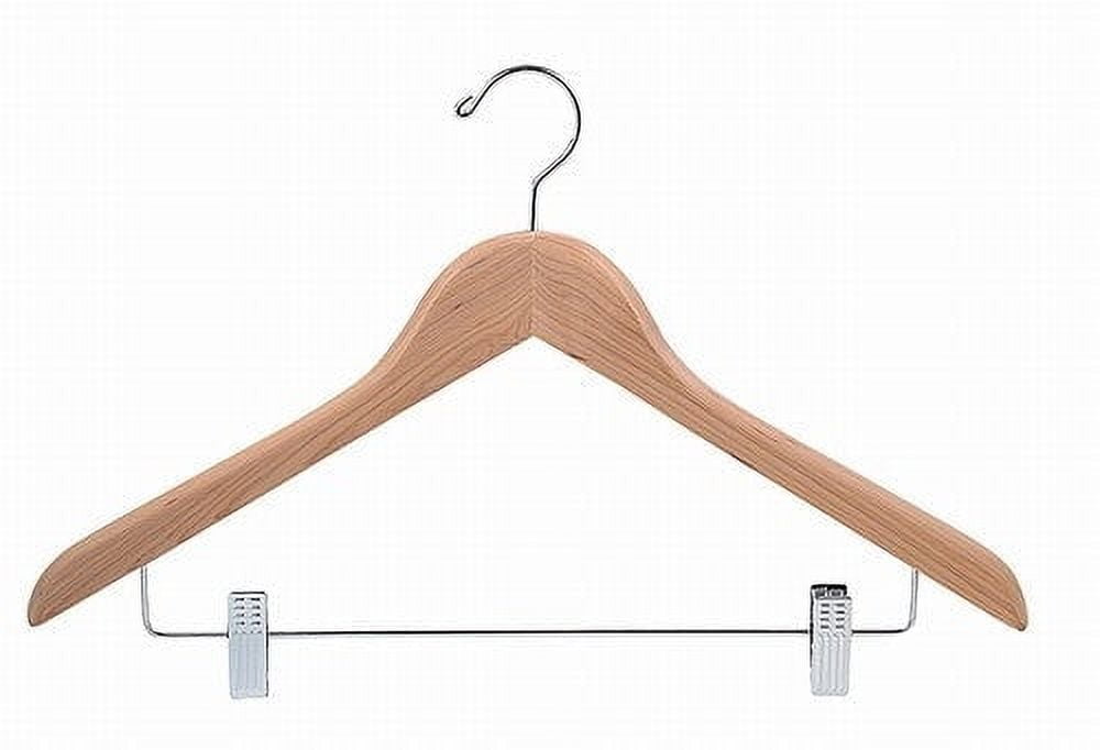 Cedar Suit Hanger w/ Clips - Walmart.com